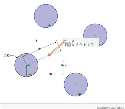 Why Is My Solidworks Sketch Pattern Under Defined