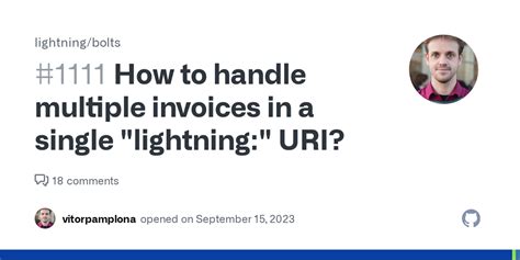 How To Handle Multiple Invoices In A Single Lightning Uri · Issue