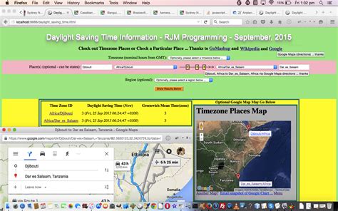 Htmlphp Timezone Feed Trip Planner Tutorial Robert James Metcalfe Blog