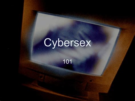 Cybersex