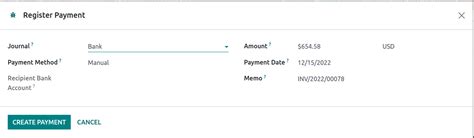 46 Customer Receipts Management Odoo 16 Accounting Book