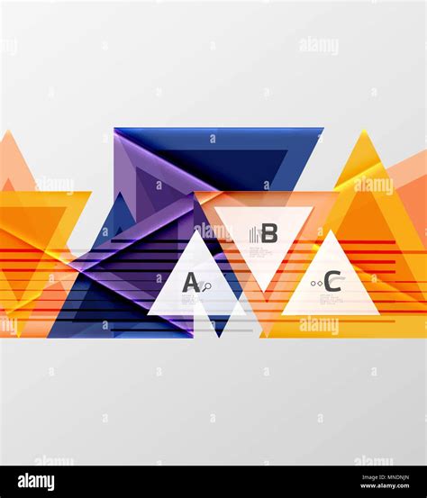 Color Triangles Background Design Color Triangles Background Modern