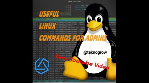 Useful Linux Commands For Sysadmin Youtube