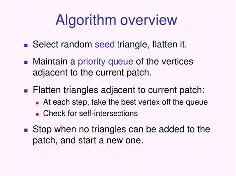 Ppt Bounded Distortion Piecewise Mesh Parameterization Powerpoint Presentation Id 6902761