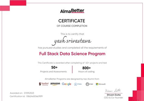 Datascience Dataanalysis Machinelearning Datadriven Achievementunlocked Yash Srivastava