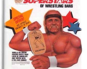Wwe Ice Cream Bars Etsy
