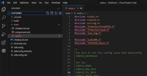 using an oled display with your esp32 on vs code phipps electronics