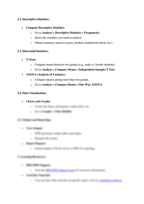 Solution How To Use Ibm Spss Statistical Package For The Social Sciences For Statistical