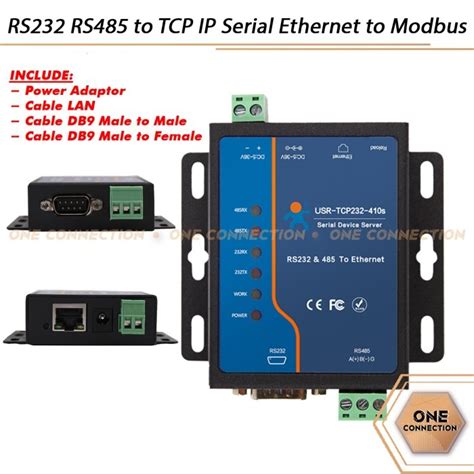 Jual Rs232 Rs485 To Tcp Ip Serial Ethernet To Modbus Gateway Converter Iot Shopee Indonesia