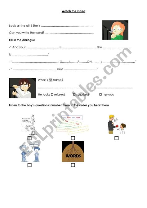 Spelling Bee Contest Esl Worksheet By Lol8156