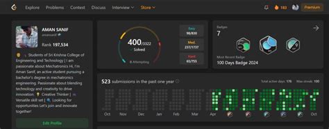 Leetcode Coding Problemsolving Algorithms Datastructures Continuouslearning Growthmindset