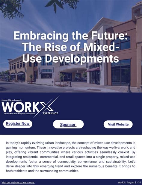 Embracing The Future The Rise Of Mixed Use Developments
