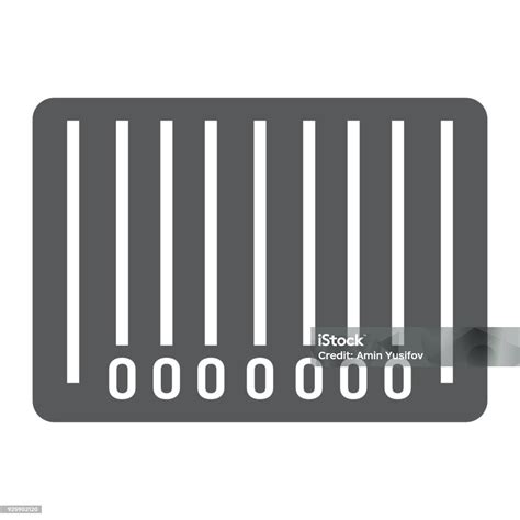 바코드 문자 모양 아이콘 전자 상거래와 마케팅 스캔 기호 벡터 그래픽 흰색 배경 Eps 10 솔리드 패턴 가격에 대한 스톡 벡터 아트 및 기타 이미지 Istock