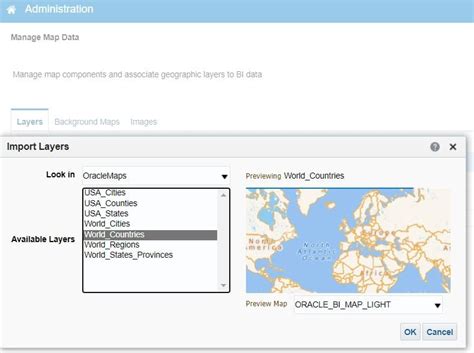 Need Zip Codes Map Layer In Classic Oac — Oracle Analytics