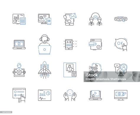 교육 라인 아이콘 컬렉션입니다 교육 개인지도 코칭 개발 학습 기술 구축 교육 벡터 및 선형 그림 재활 코칭 멘토링 개요 표지판