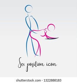 Sex Poses Vector Icon Line Icon Stock Vector Royalty Free Shutterstock