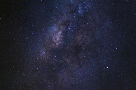 Sterrenhemel Nacht Lucht En Melkachtig Manier Heelal Met Sterren En