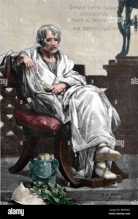 Seneca The Younger 4 Bc Ad 65 Stoic Philosopher Of Ancient Rome