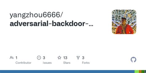 Github Yangzhou6666adversarial Backdoor For Code Models