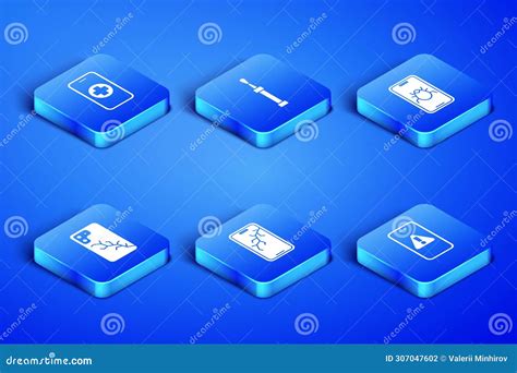 Set Mobile With Exclamation Mark Phone Repair Service Broken Screen Screwdriver And System