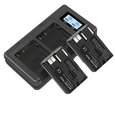 Digital Camera Battery Charger Bp511a Rechargeable Camera Battery