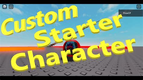 How To Make An Unconventional Roblox Custom Starter Character R1 Rig Youtube