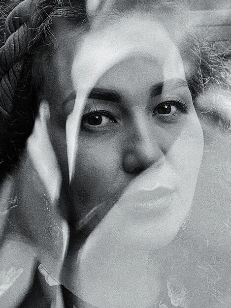 Premium Photo Close Up Portrait Of Woman