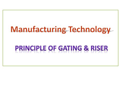 What Does A Riser Do In Casting At Sophie Clarkson Blog