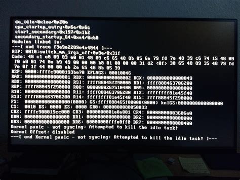 Unraid Throws Up Kernel Panic On Startup Unraid