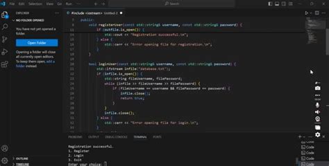 Hafiz Muhammad Anas On Linkedin Codealpha Internship C Programming Loginsystem