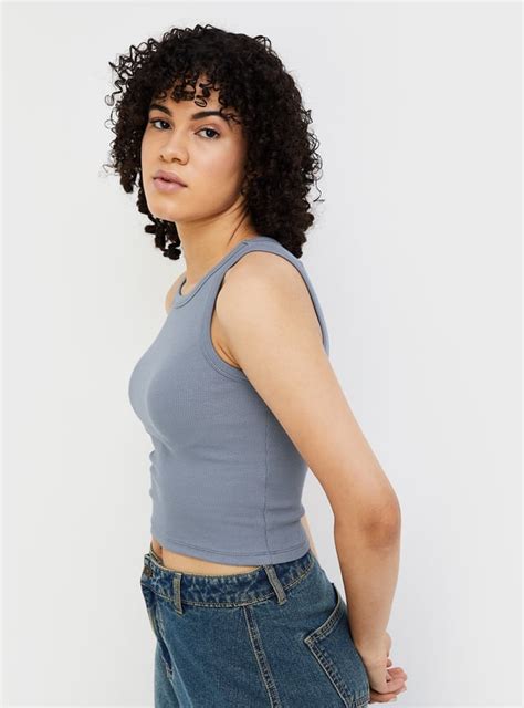 Buy Ginger Women Flat Knit Sleeveless Crop Top From Ginger At Just Inr 4990