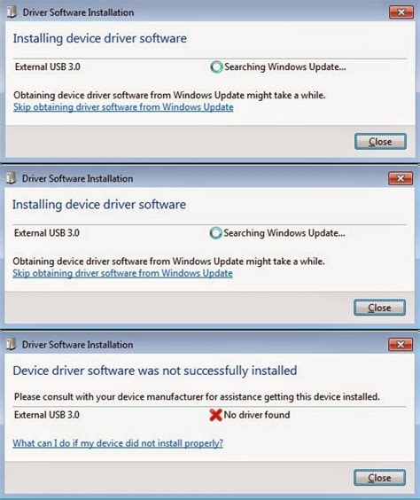Usb 3 0 Device Driver Is Not Installing [solved]