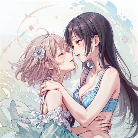 Rule 34 2girls Ai Generated Bra Breasts Lingerie Yuri Yuri 9259921