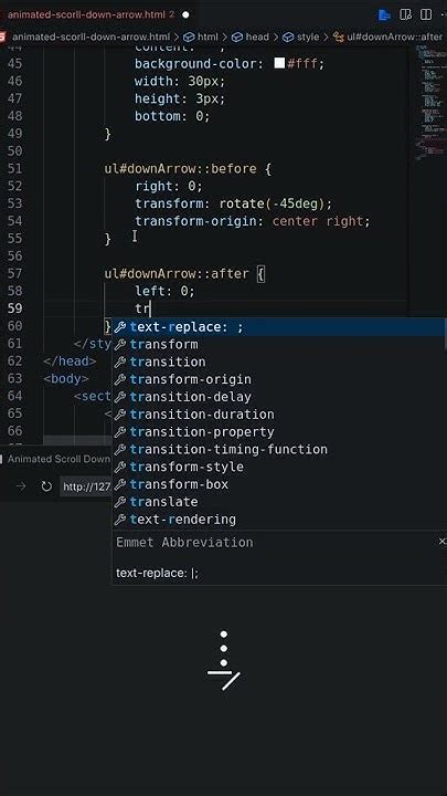 Create A Stunning Animated Scroll Down Arrow With Html And Css Geekboots Youtube