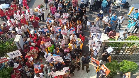 สมุทรสาคร ศึกเลือกตั้งสมานฉันท์ ผู้สมัคร ส ส ตกลงนอกรอบ ได้เบอร์เดียวกันทั้ง 3 เขต