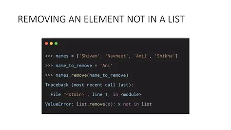 Part 2 Python Tutorial Introduction To Lists Pptx