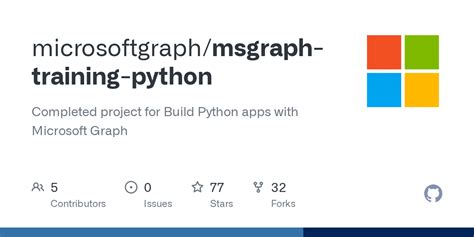 Msgraph Training Pythonapp Authreadmemd At Main · Microsoftgraph