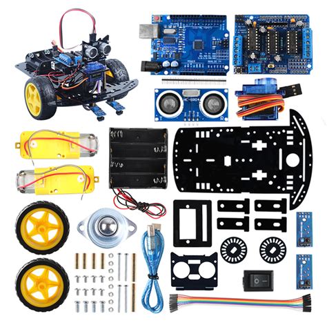 2wd Smart Programmable Robot Car Kit For Arduino Uno Tscinbuny