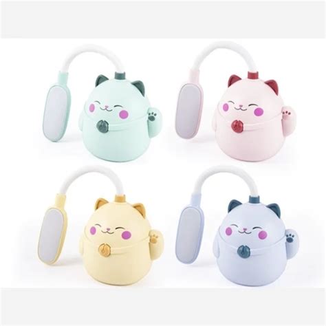 خرید و قیمت چراغ مطالعه شارژی فانتزی مدل گربه از غرفه سارا تویز