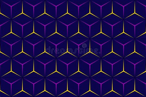 Background With Triangular Geometric Shapes Pyramids Stock Illustration