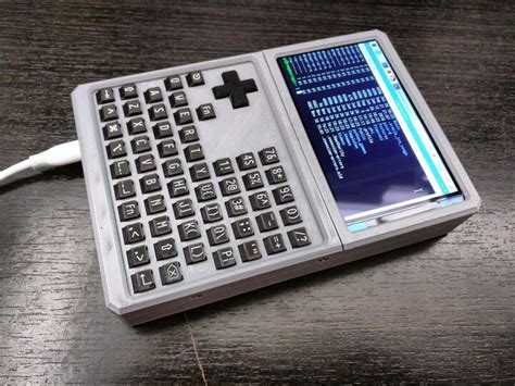 hyperpixel 4 and raspberry pi 3 b handheld 3d printable model on treatstock