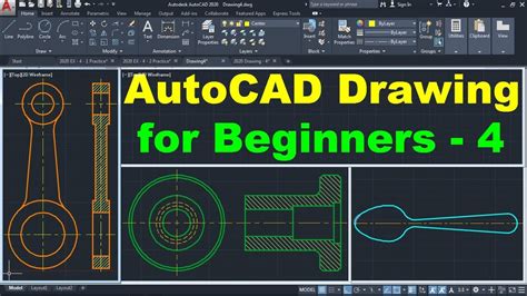 AutoCAD Drawing Tutorial For Beginners YouTube