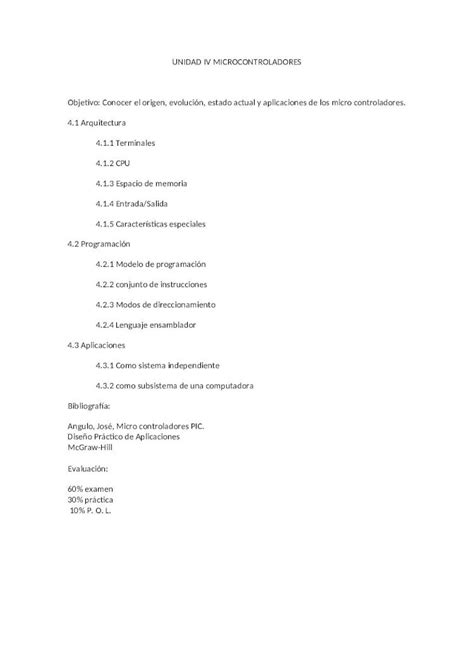 Docx Unidad Iv Microcontroladores Dokumen Tips