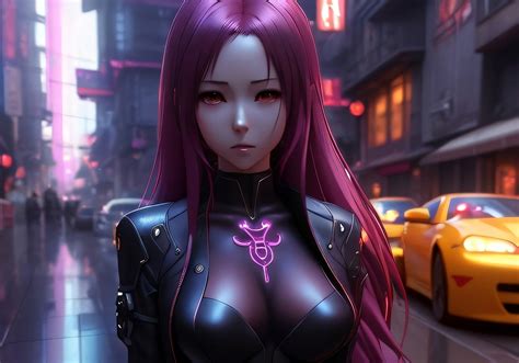Ai Generált Cyberpunk Nő 3d Ingyenes Kép A Pixabay En Pixabay