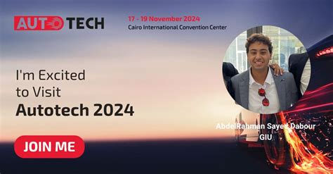 abdelrahman amin on linkedin autotech2024 automotiveegypt
