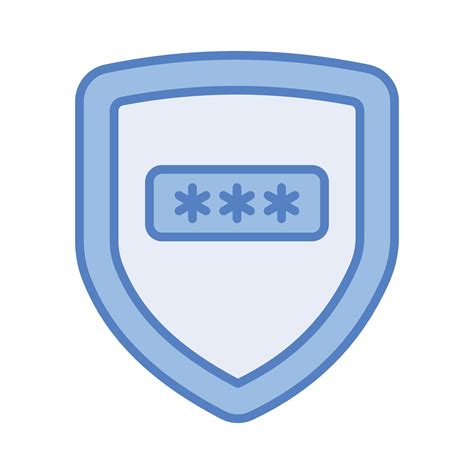 Shield With Password Cyber Security Concept Personal Data Protection 30745261 Vector Art At