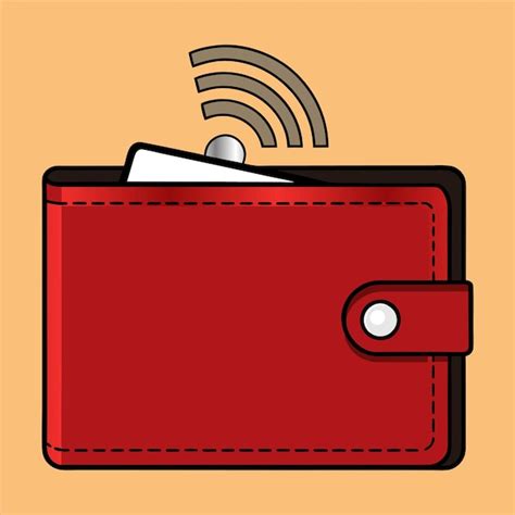 A Red Wallet With A Notepad And A Pen In It Premium Ai Generated Vector