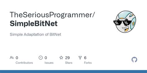 GitHub TheSeriousProgrammer SimpleBitNet Simple Adaptation Of BitNet