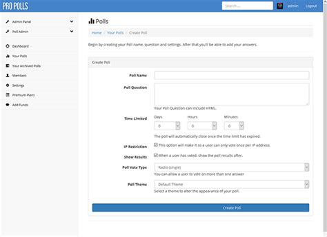 Pro Polls Polling And Voting Php Script Inkthemes