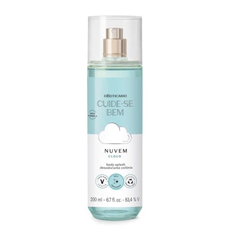 Body Splash Desodorante Colônia Cuide Se Bem Nuvem 200ml O Boticário